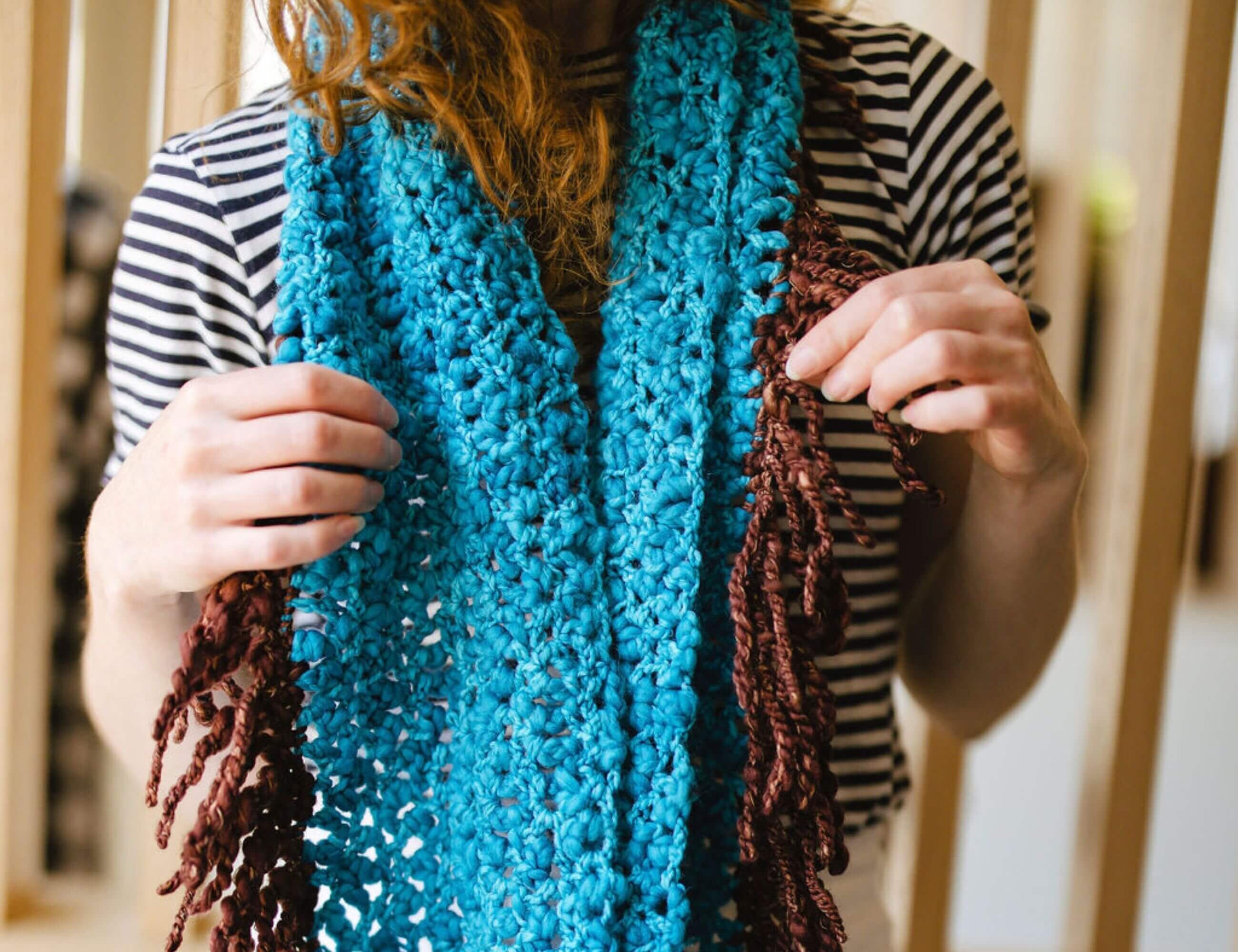 Western Charm Cowl Crochet Pattern Easy Crochet Cowl With - Etsy