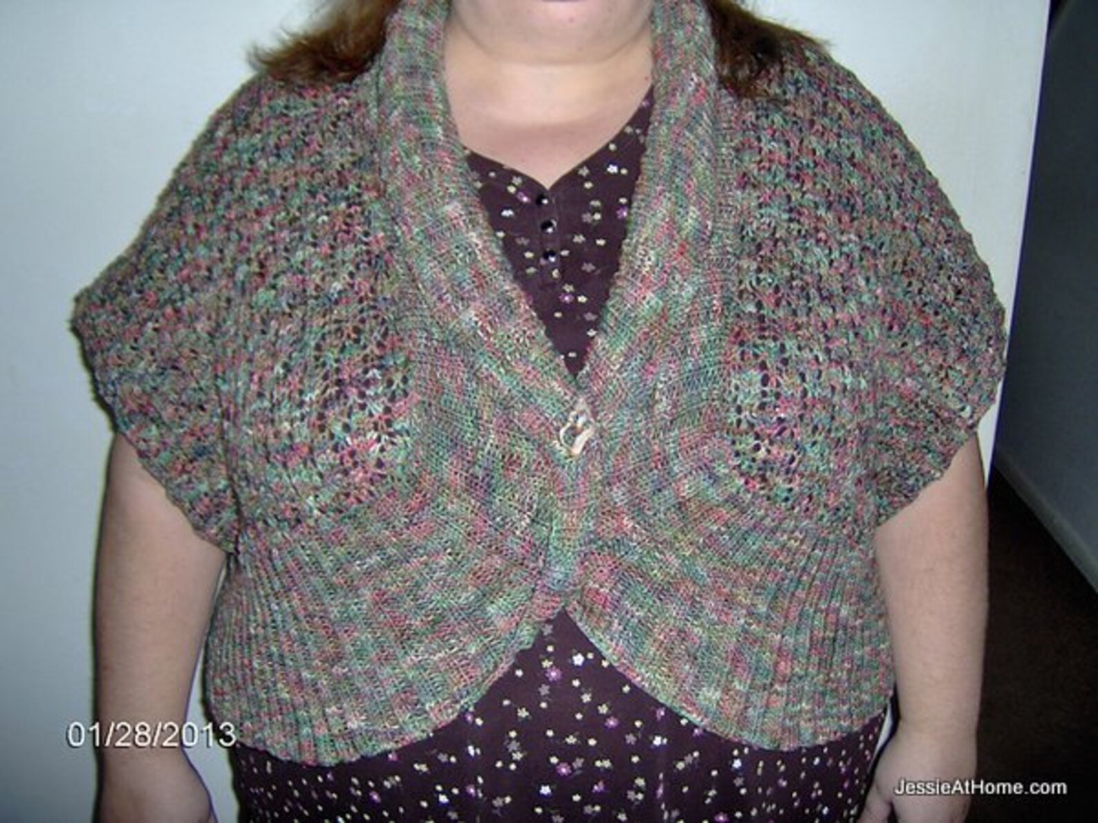 Angela Lacey Knit Shrug Pattern Ribbed Circle Shrug Sizes XS - Etsy