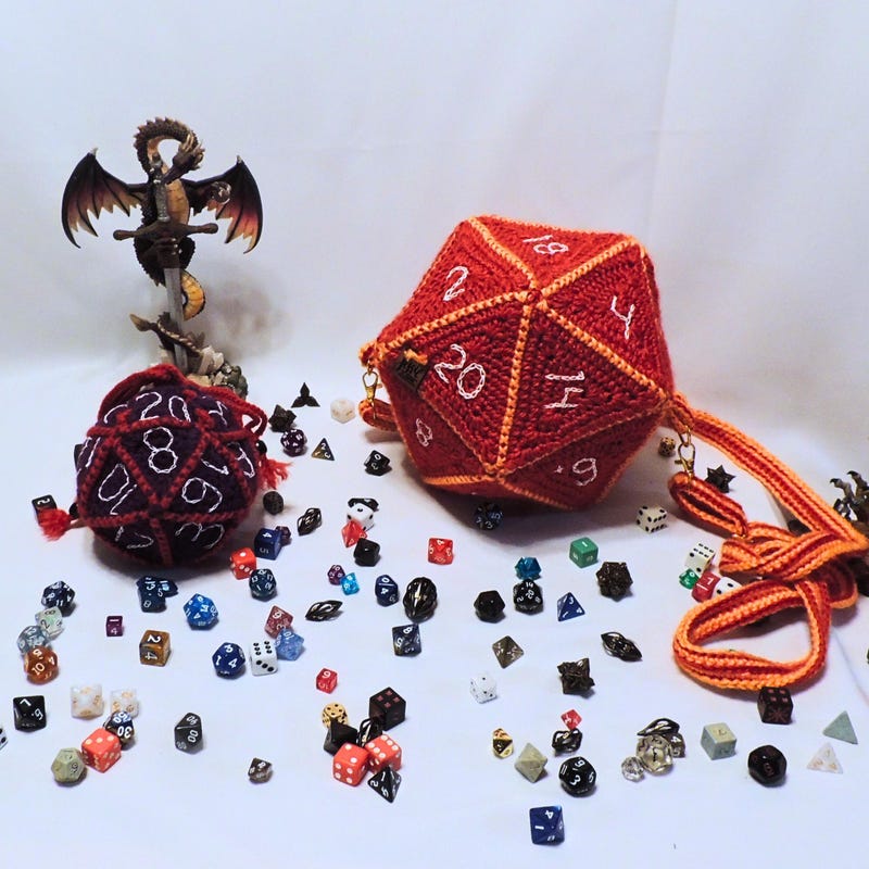 Crochet D20 Pattern - Etsy