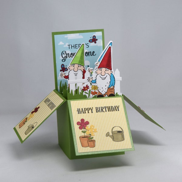 Gnome Birthday Card - Etsy
