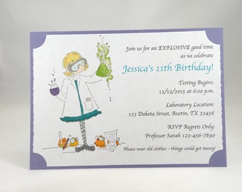 10 Mad Scientist Name Badges for Science Party | Etsy