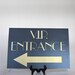 VIP Entrance Sign for Red Carpet Event in Black and Gold or | Etsy