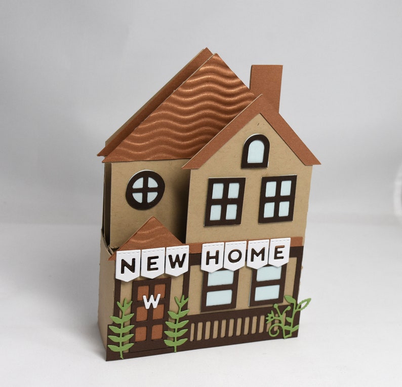 3D New House Congratulations Card - Etsy