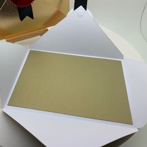 5 Gold Award Envelopes for Staff Appreciation, Teacher Recognition ...