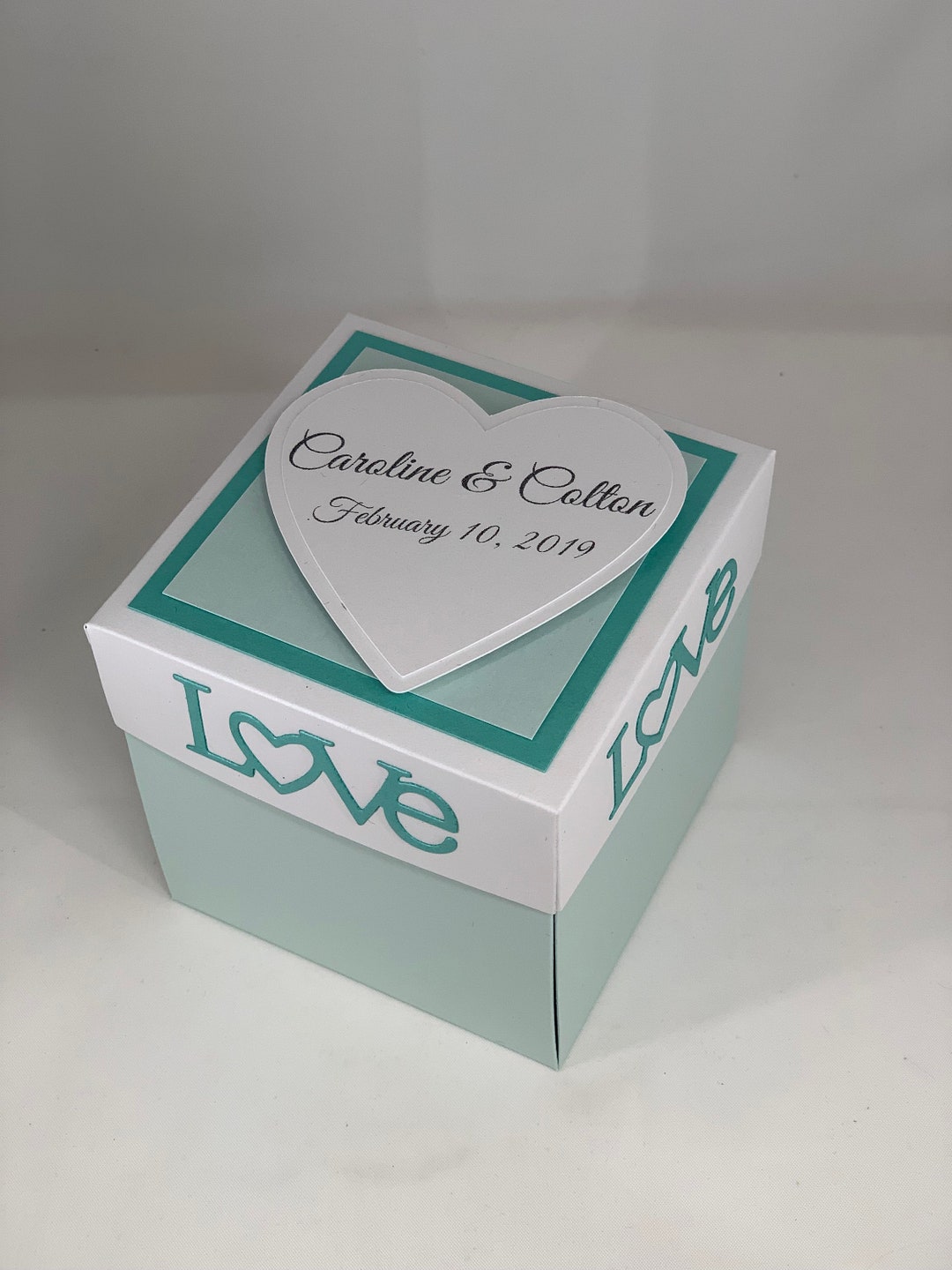 3D Custom Wedding Explosion Box - Etsy