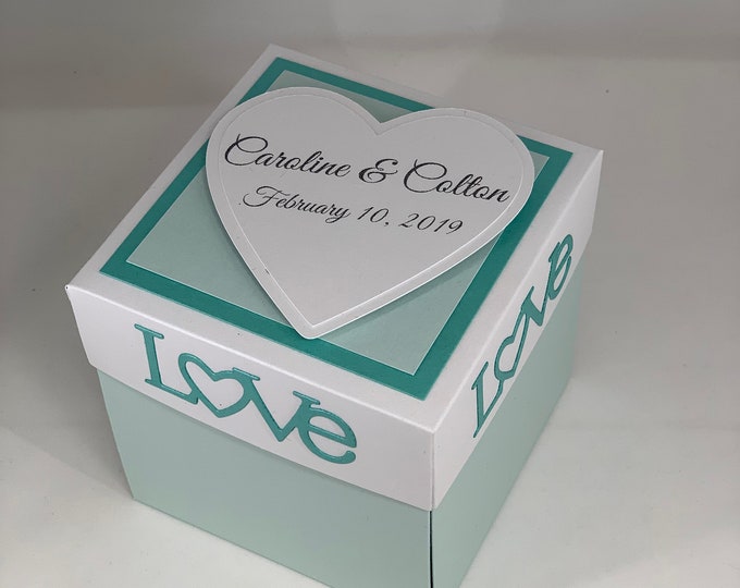 3D Custom Wedding Explosion Box - Etsy