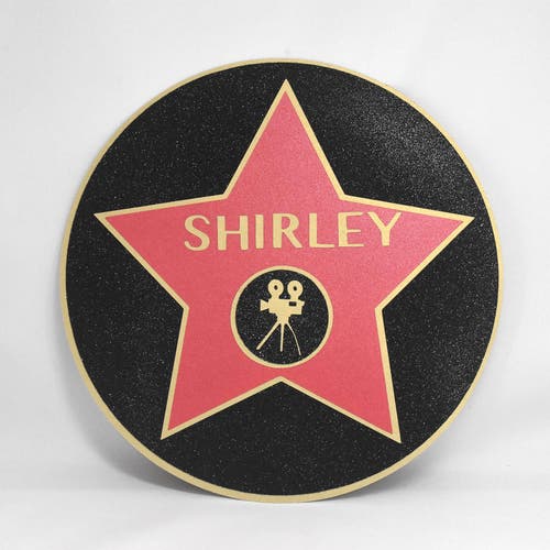 Hollywood VIP Name Tags for Red Carpet Birthday Party Event - Etsy