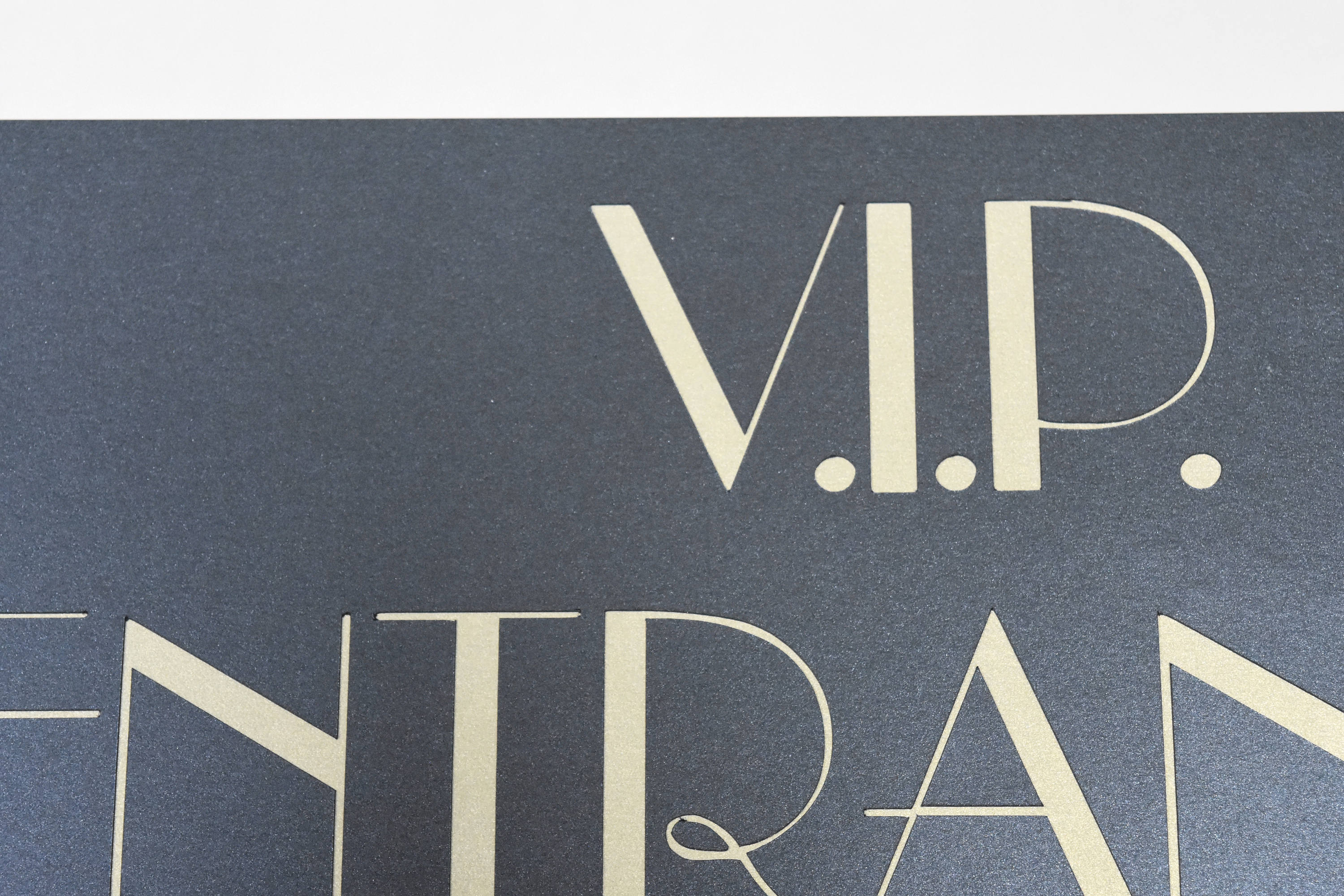 VIP Entrance Sign for Red Carpet Event in Black and Gold or Silver - Etsy