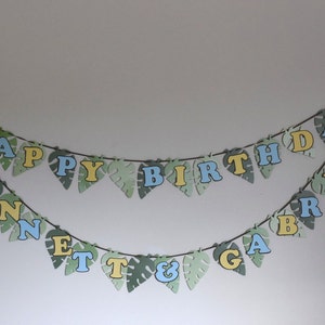 Lion Happy Birthday Banner, Name Banner - Etsy Canada