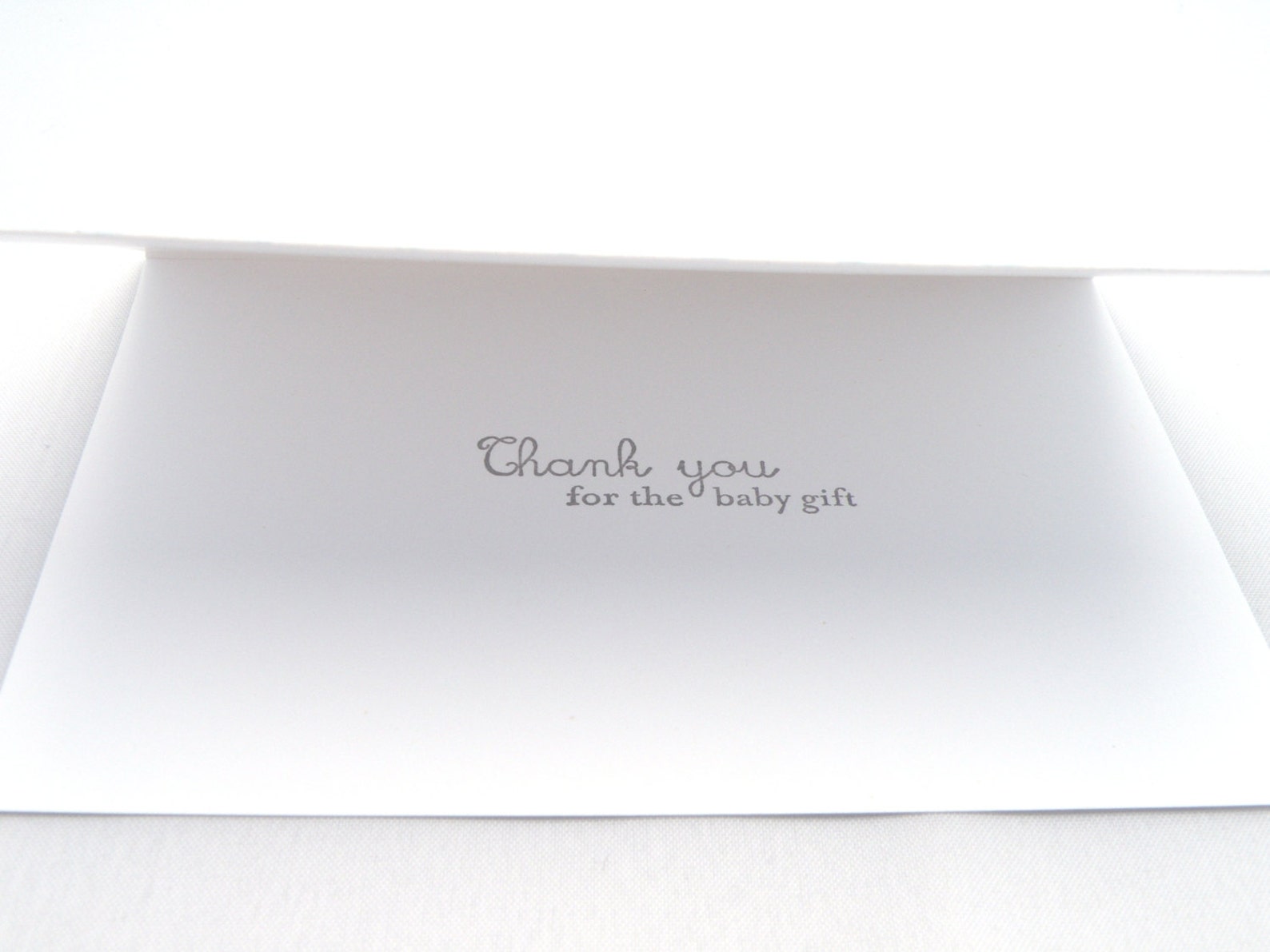 12 Thank You for Your Baby Gift Cards in Blue Pink Green or - Etsy