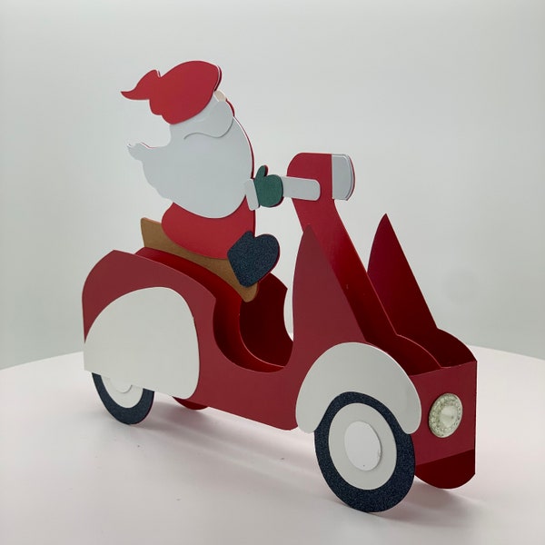 Scooter Card Christmas - Etsy