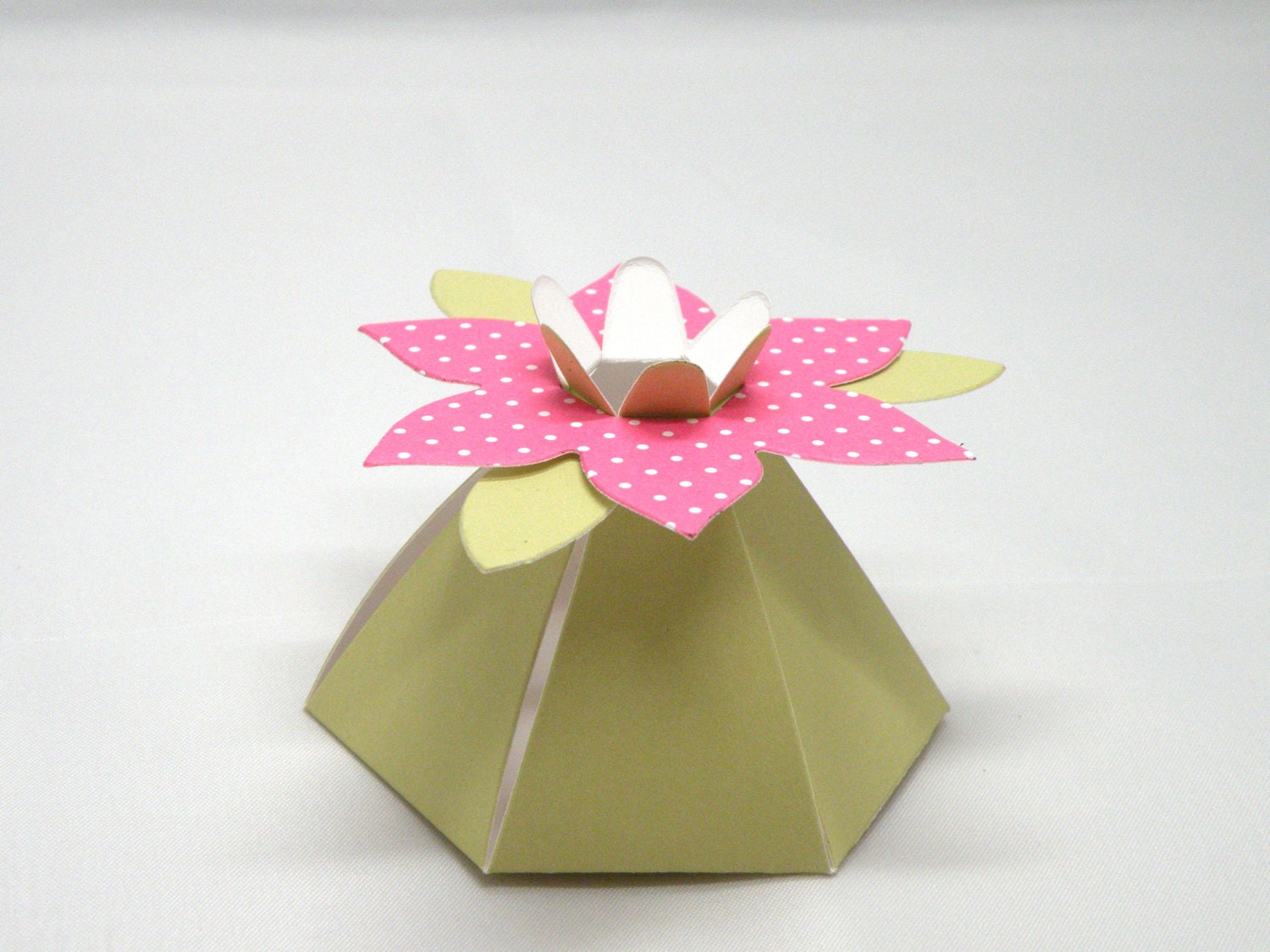 12 Flower Favor Boxes - Etsy