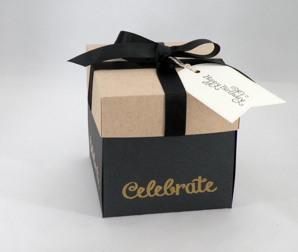 3D Birthday Card Explosion Box Card With Tea Light and - Etsy