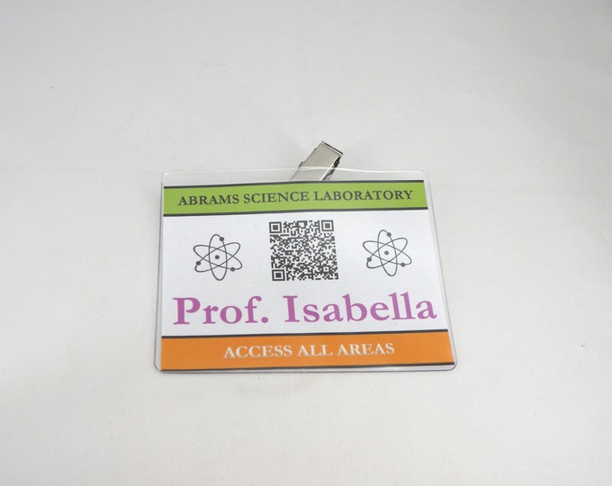 10 Mad Scientist Name Badges for Science Party - Etsy