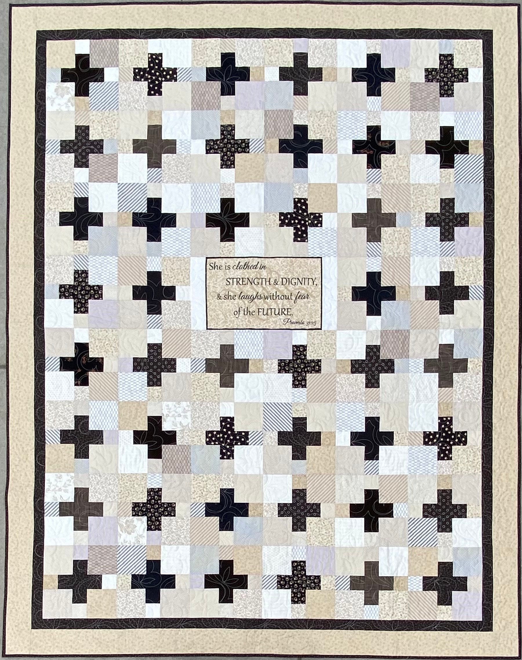 A Gift for Courage, Positively Fearless Handmade Heirloom Quality Quilt ...
