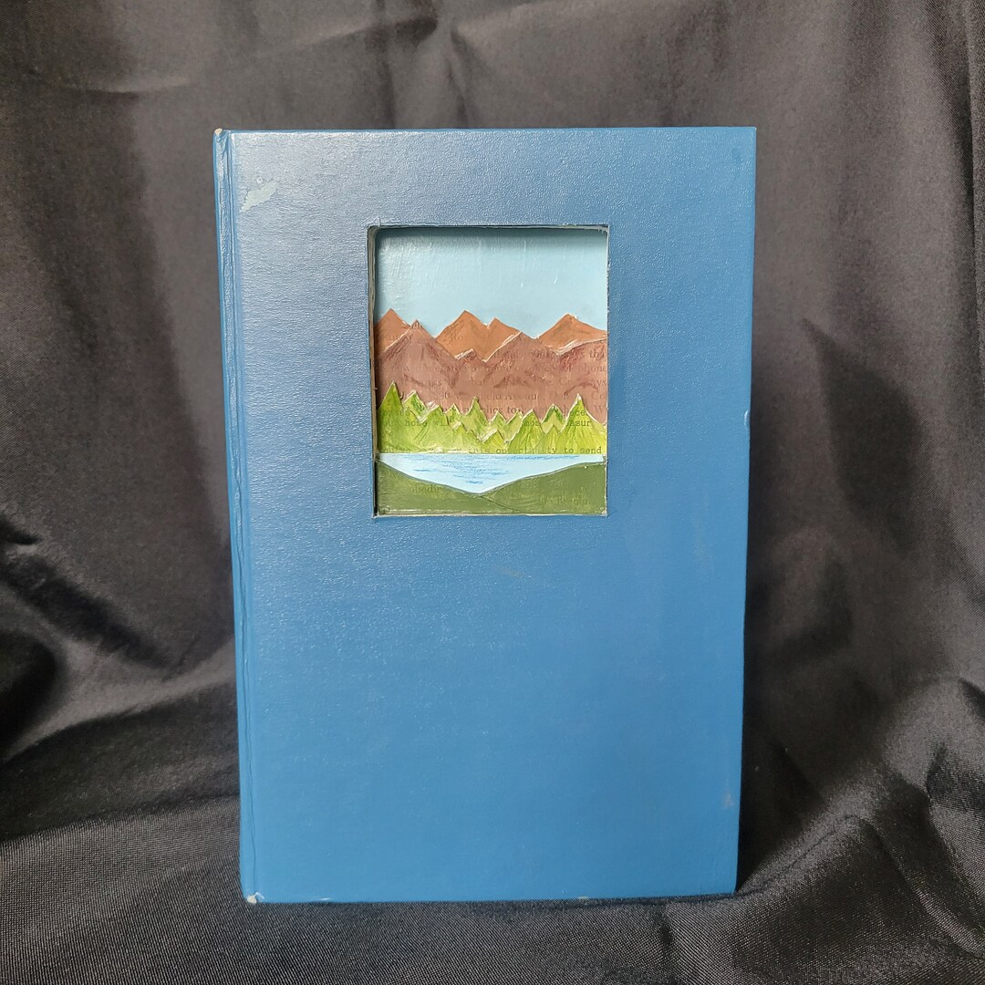 Through the Window Book Sculpture - Etsy