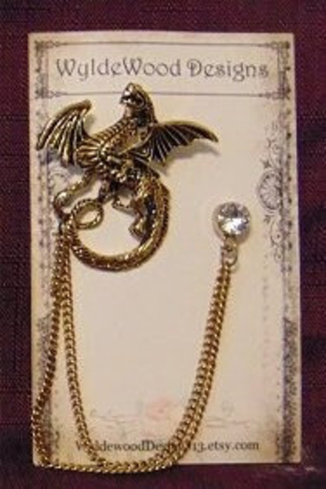Gold Dragon Lapel Pin, Jacket Pin, Men's Wedding Accessory, Dinner ...