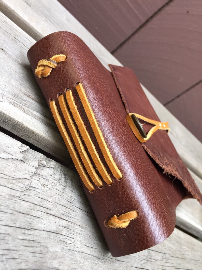 Small Leather Journal. Scout's Field Notes. - Etsy