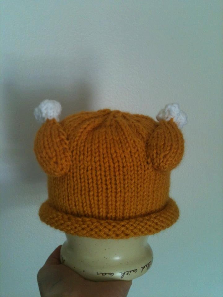 Knit Turkey Hat Pattern