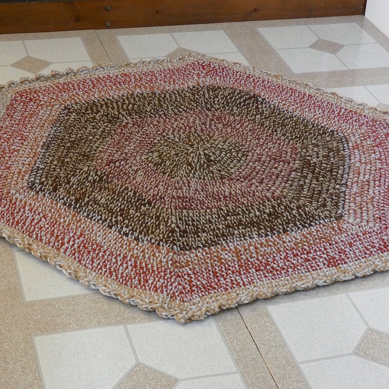 Hexagonal Rug - Etsy