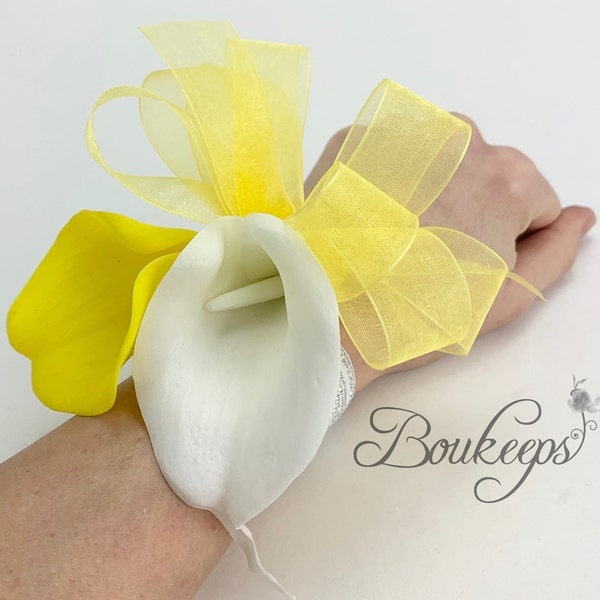 Yellow Corsage - Etsy