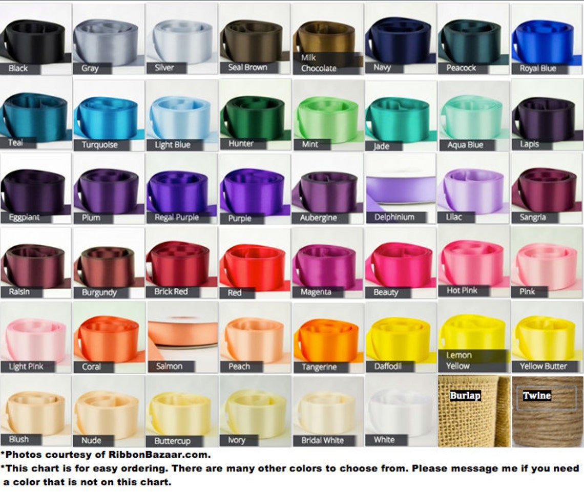 CHOOSE RIBBON COLOR Pink Coral and Robin's Egg Blue - Etsy