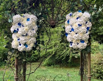 Blue Hydrangea Wedding Arch - Etsy