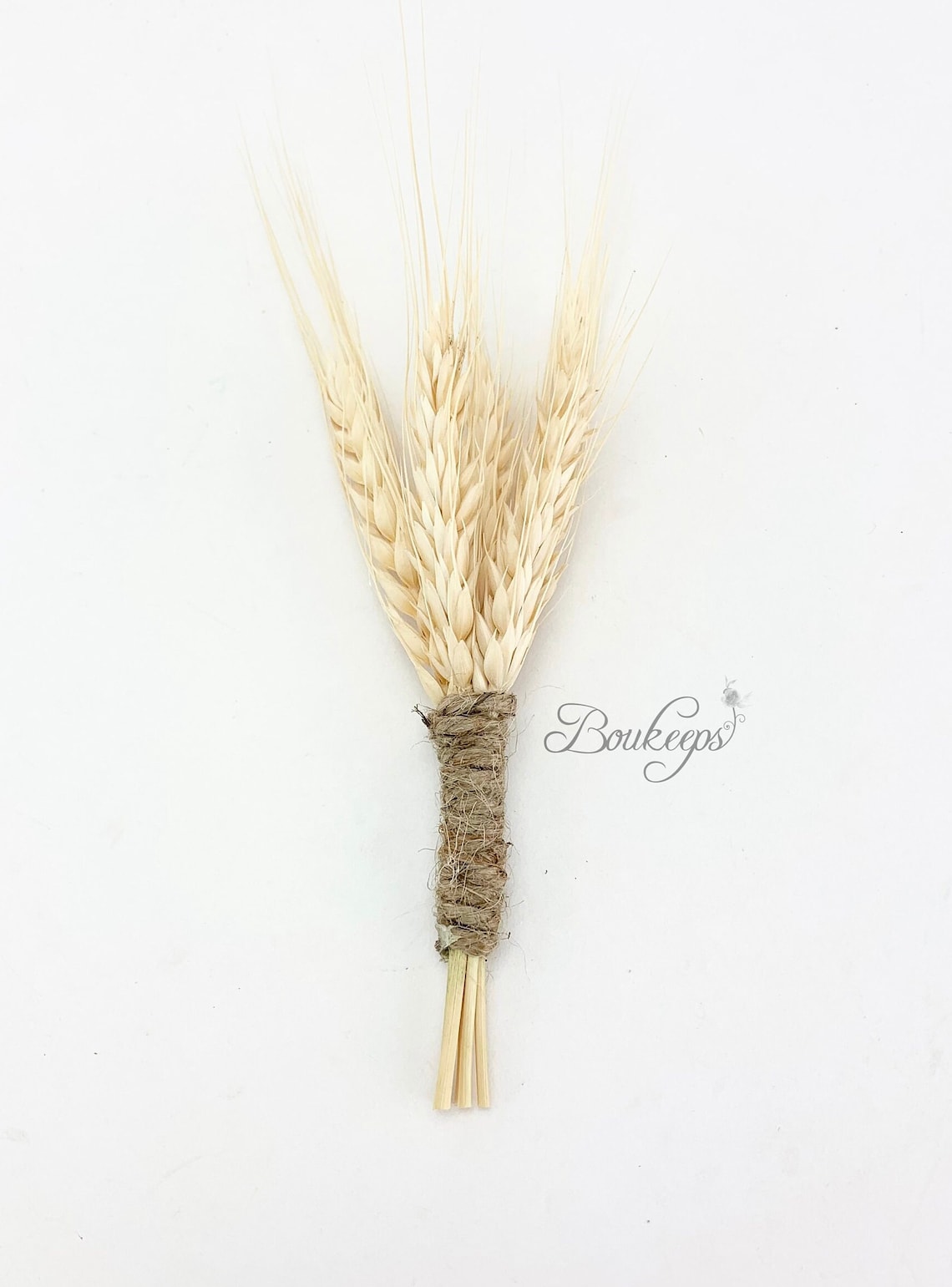 CHOOSE RIBBON COLOR Wheat Boutonniere Dried Wheat | Etsy