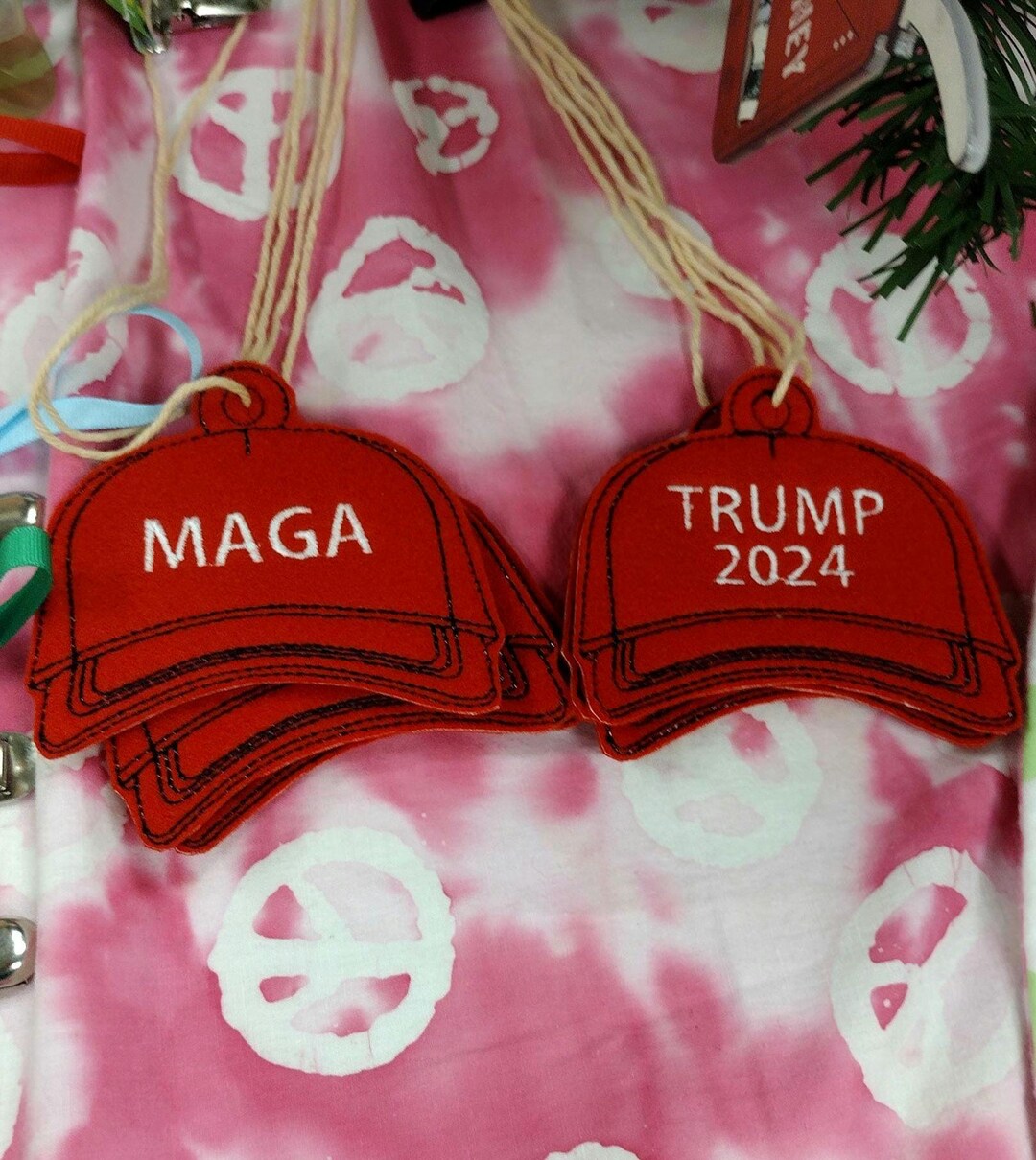 Trump 2024 Maga Christmas Tree Ornaments - Etsy