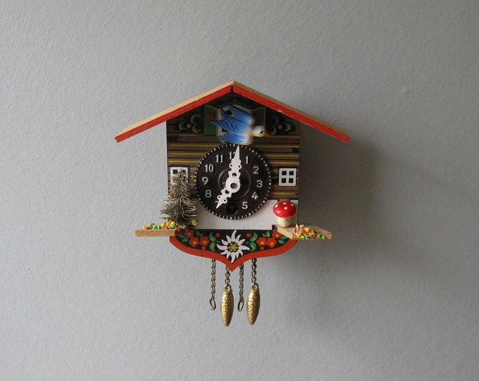 Vintage Cuckoo Clock Made in Germany Kitsch //SO12 - Etsy