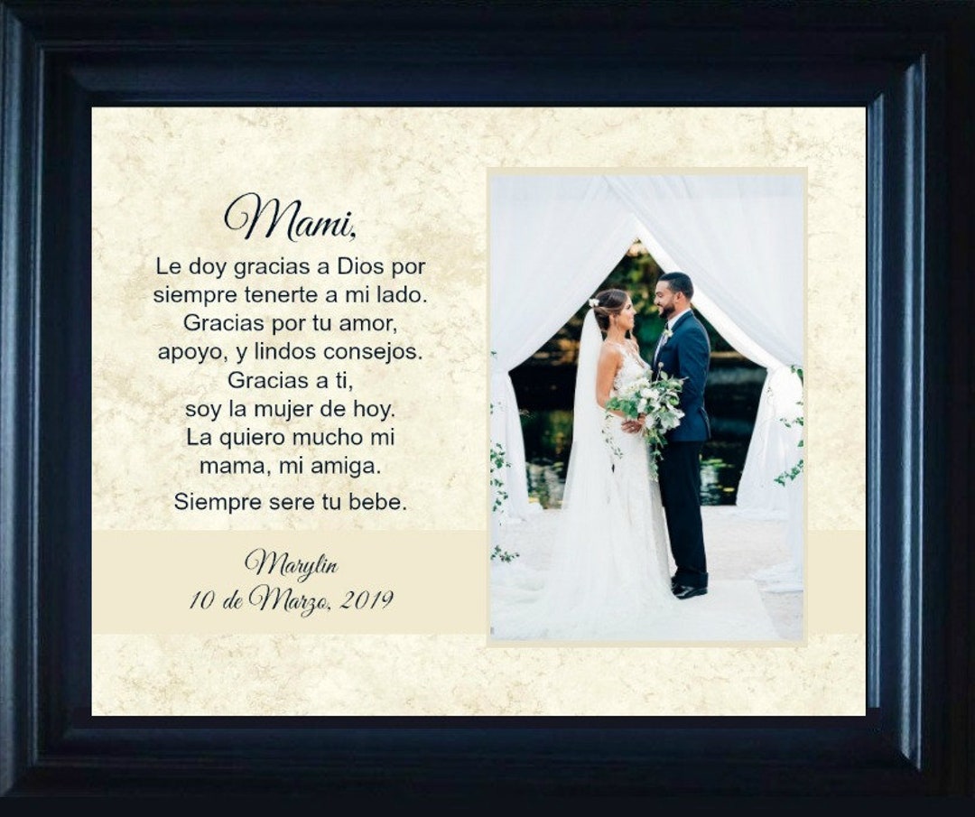 Spanish Mother-of-the-bride-gift, Mother of the Bride Gift, Mothers Day ...