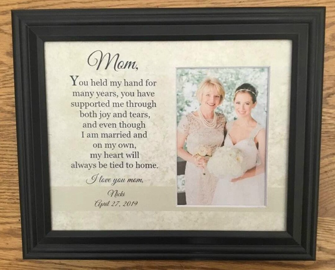 Mother of the Bride Gift Ideas | Mother Daughter | Wedding Photo ...