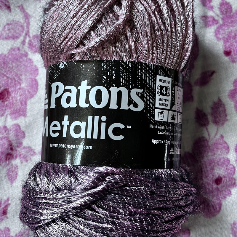 Metallic Yarn - Etsy
