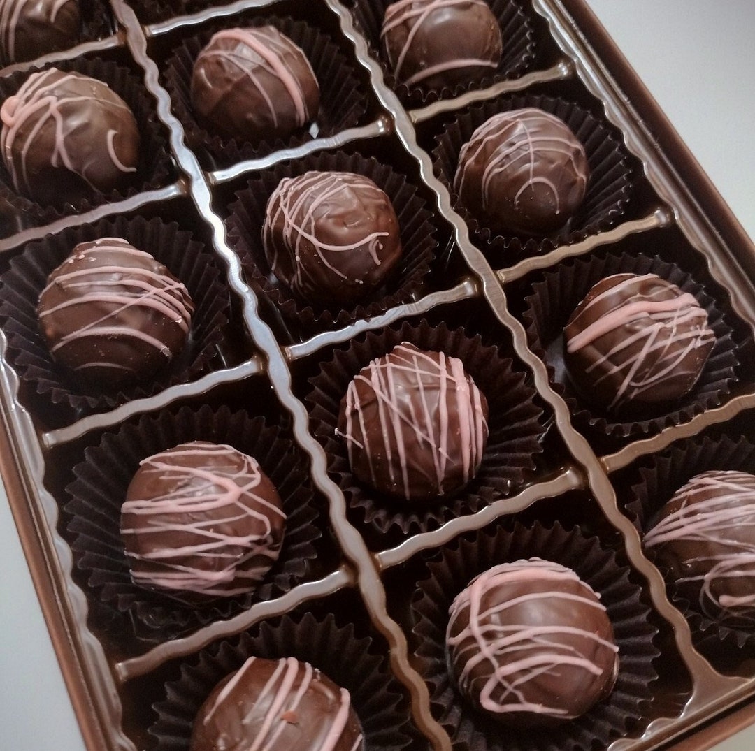 Truffles, Raspberry Truffles, Raspberry, Gifts For, Chocolate, Boxed ...