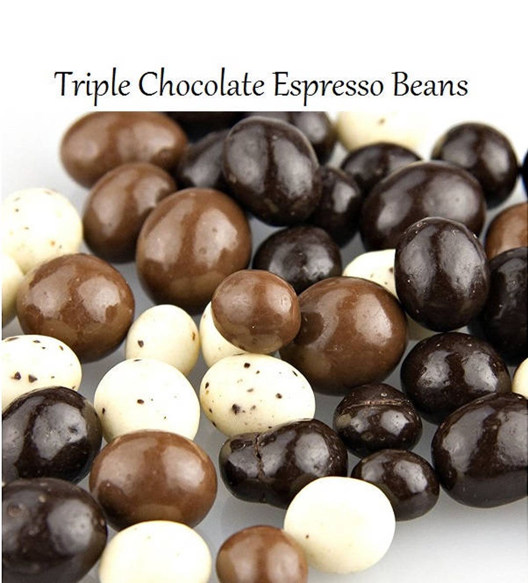 Triple Chocolate Espresso Beans - Etsy