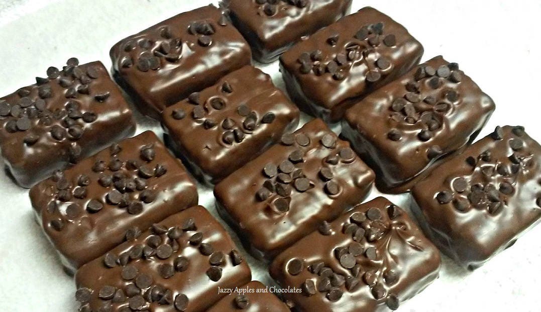 Dark Chocolate Rice Krispie Treats | Etsy