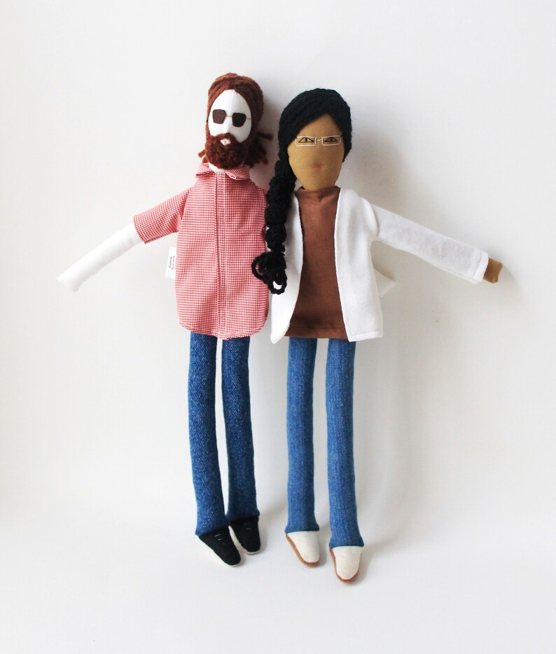 Personalized Couple Fabric Dolls Custom Portrait Cloth Dolls - Etsy
