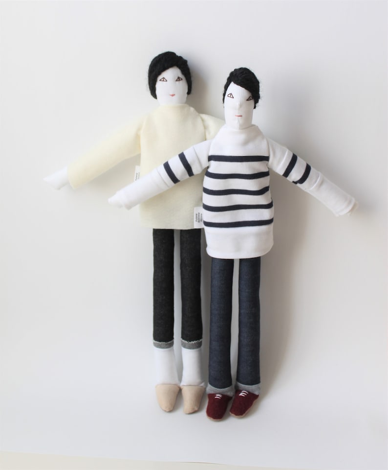 Portrait Couple Dolls Personalized Cloth Dolls 16 Inches - Etsy