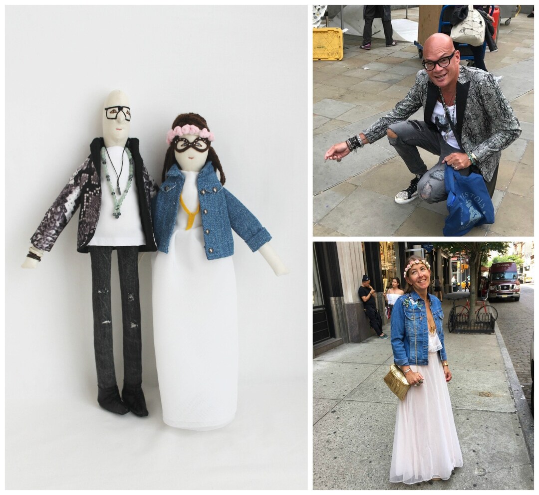 Personalized Fabric Dolls, Custom Portrait Cloth Dolls, Best Friends ...