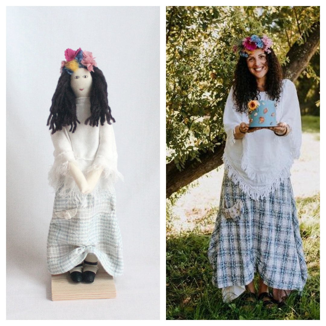 Personalized Fabric Doll, Selfie Doll, Mini-me Stuffed Doll, Portrait ...