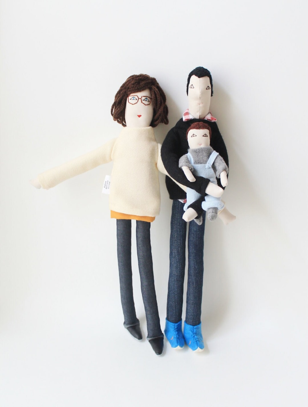 Portrait Family Dolls, Likeness Fabric Dolls, Personalized Dolls From ...