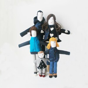 Portrait Family Dolls, Likeness Fabric Dolls, Personalized Dolls From ...