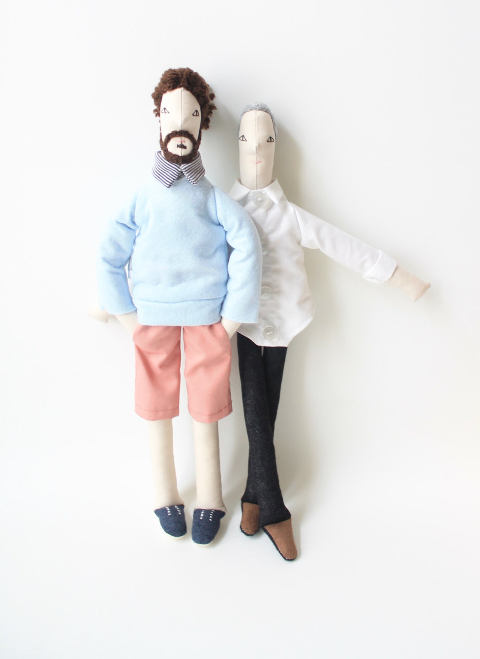 Personalized Couple Dolls Portrait Dolls From Picture Same | Etsy