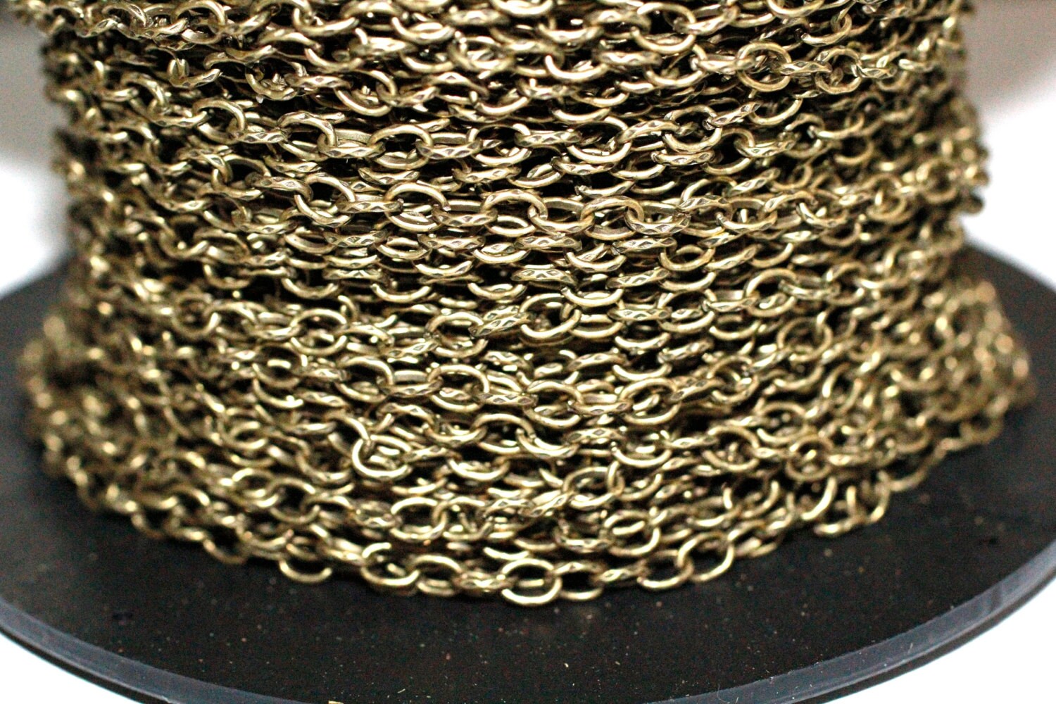 32ft Antique Brass Chain Finished Chain Cable Chain Links - Etsy