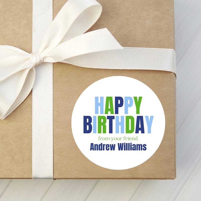 Happy Birthday Tags - Etsy