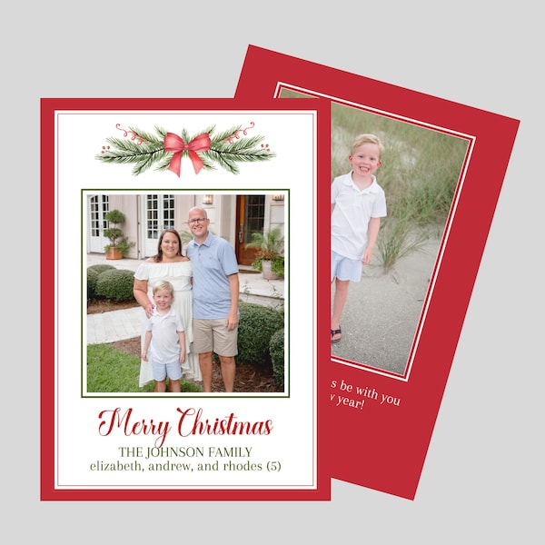 Custom Christmas Cards - Etsy