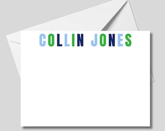 Boys Stationery Set Camp Stationery Boys Stationary Boys Note Cards ...