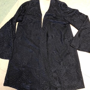 1920s Vintage BLACK BEADED JACKET Fabulous Beadwork Art Deco Beaded ...