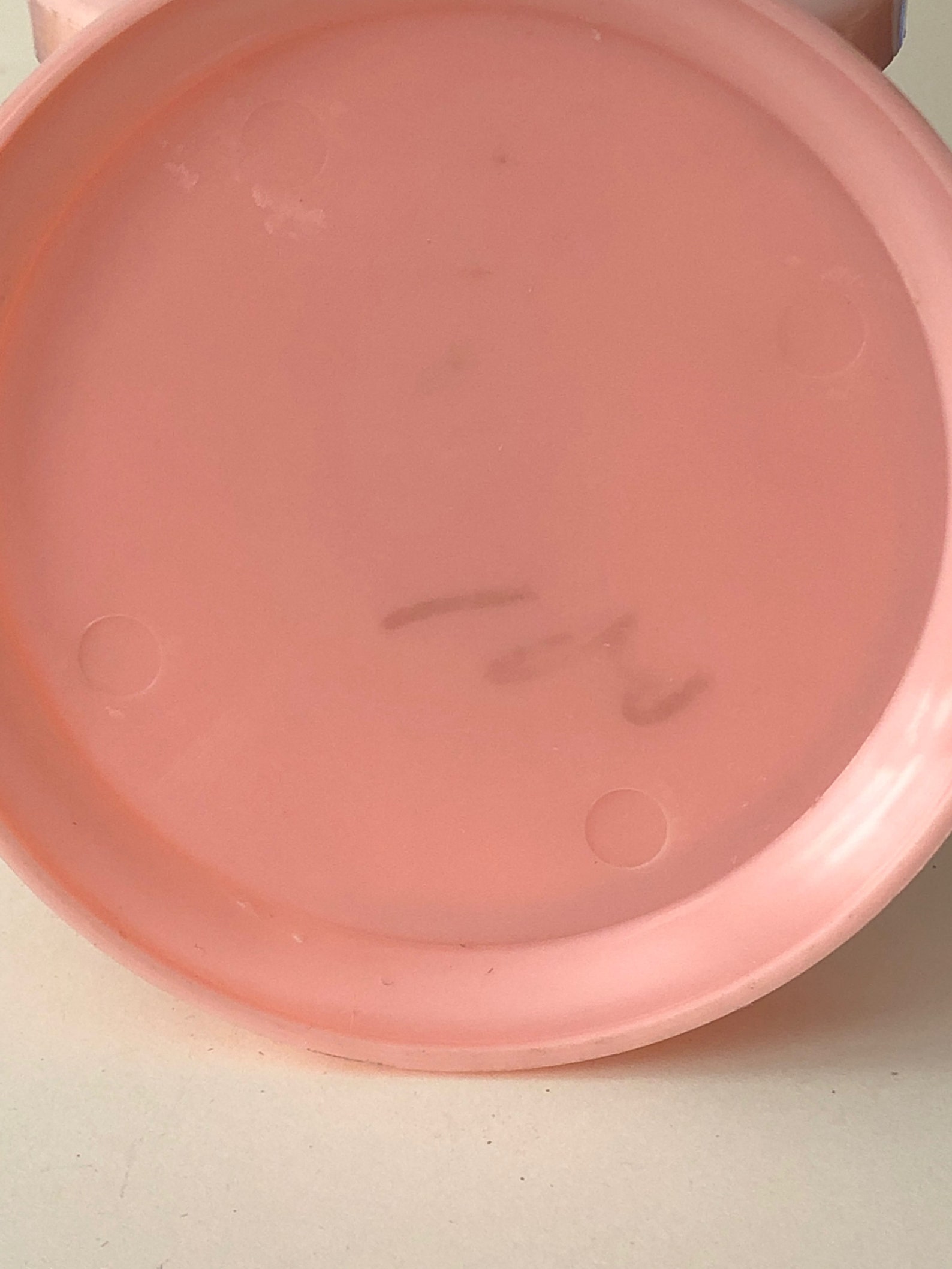 1950s Vintage PINK Hard Plastic Container With Five 5 POWDER - Etsy