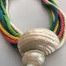 Gorgeous Huge SHELL NECKLACE With Multi-color Soft TWISTED - Etsy